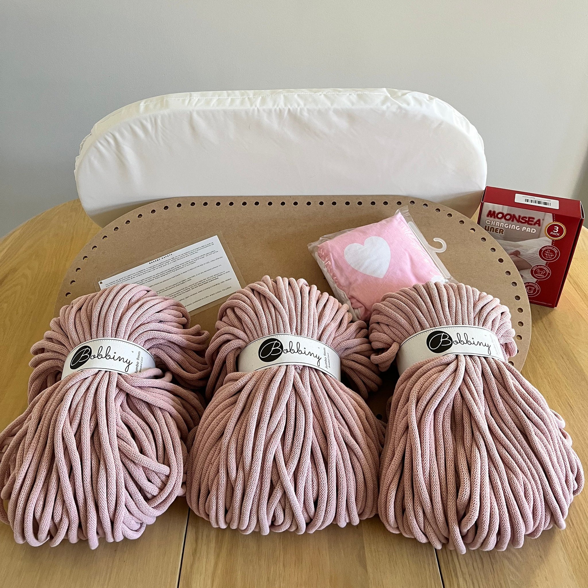 DIY Moses Basket Crochet Kit – Our Little Crochet Shop