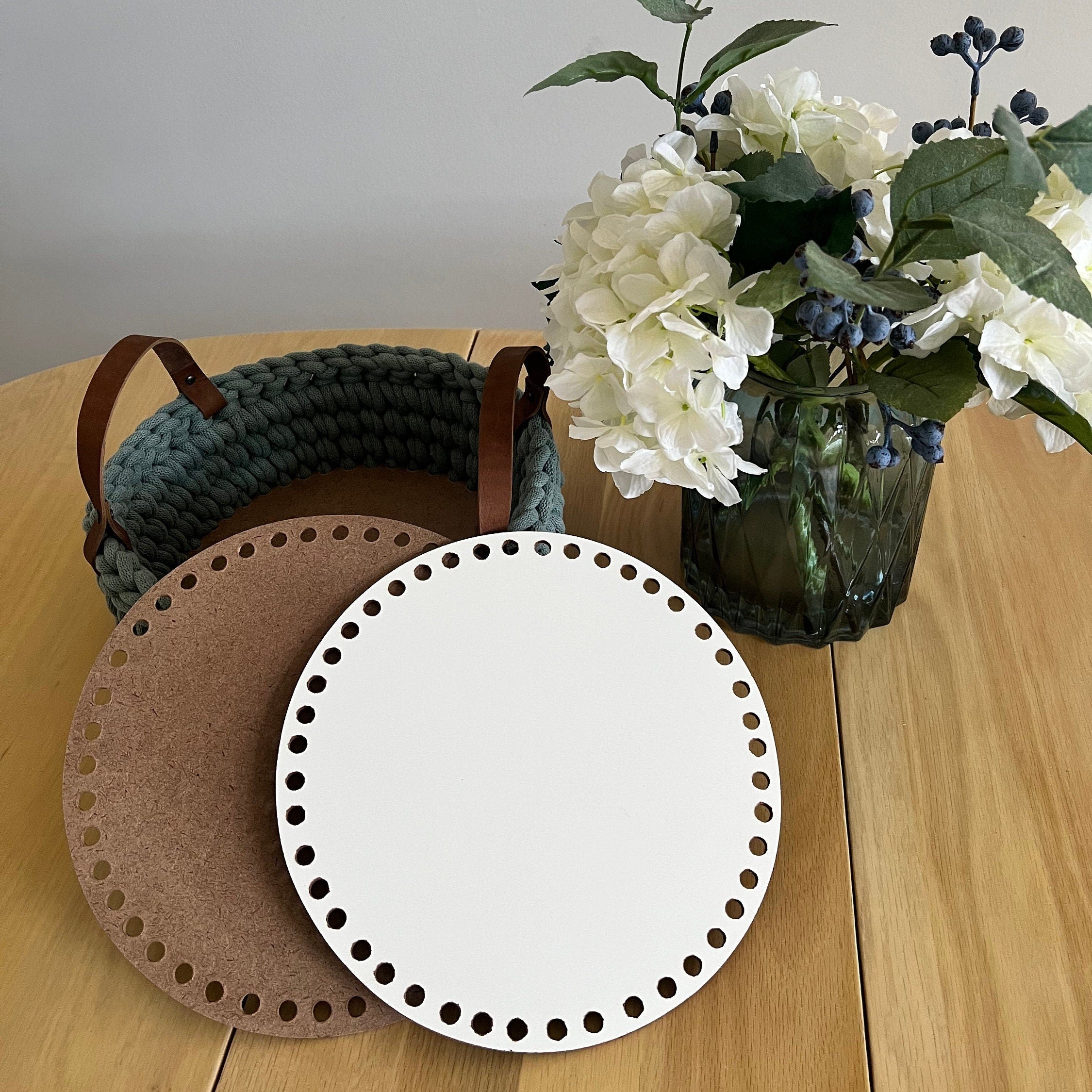 10" Round Basket Bottom – Our Little Crochet Shop